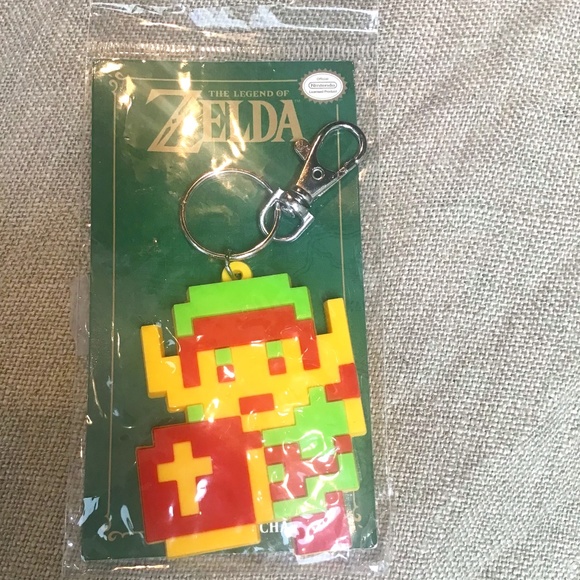 Nintendo | Toys | Nwt Official Nintendo Legendof Zelda Keychain Key ...